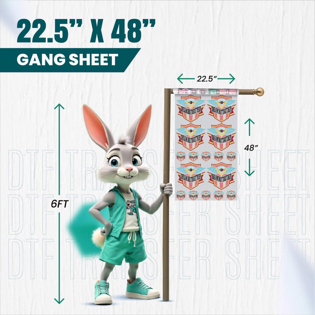 Custom Gang Sheet Builder | Buy DTF Gang Sheets Online