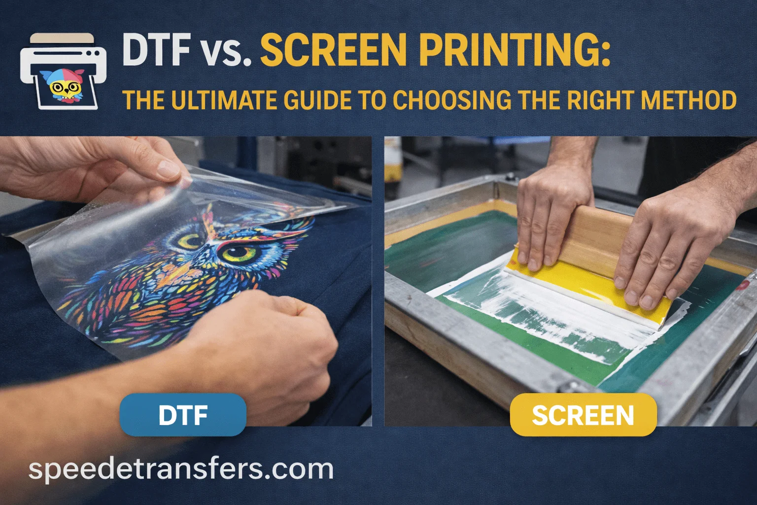 DTF vs. Screen Printing: The Ultimate Guide to Choosing the Right ...